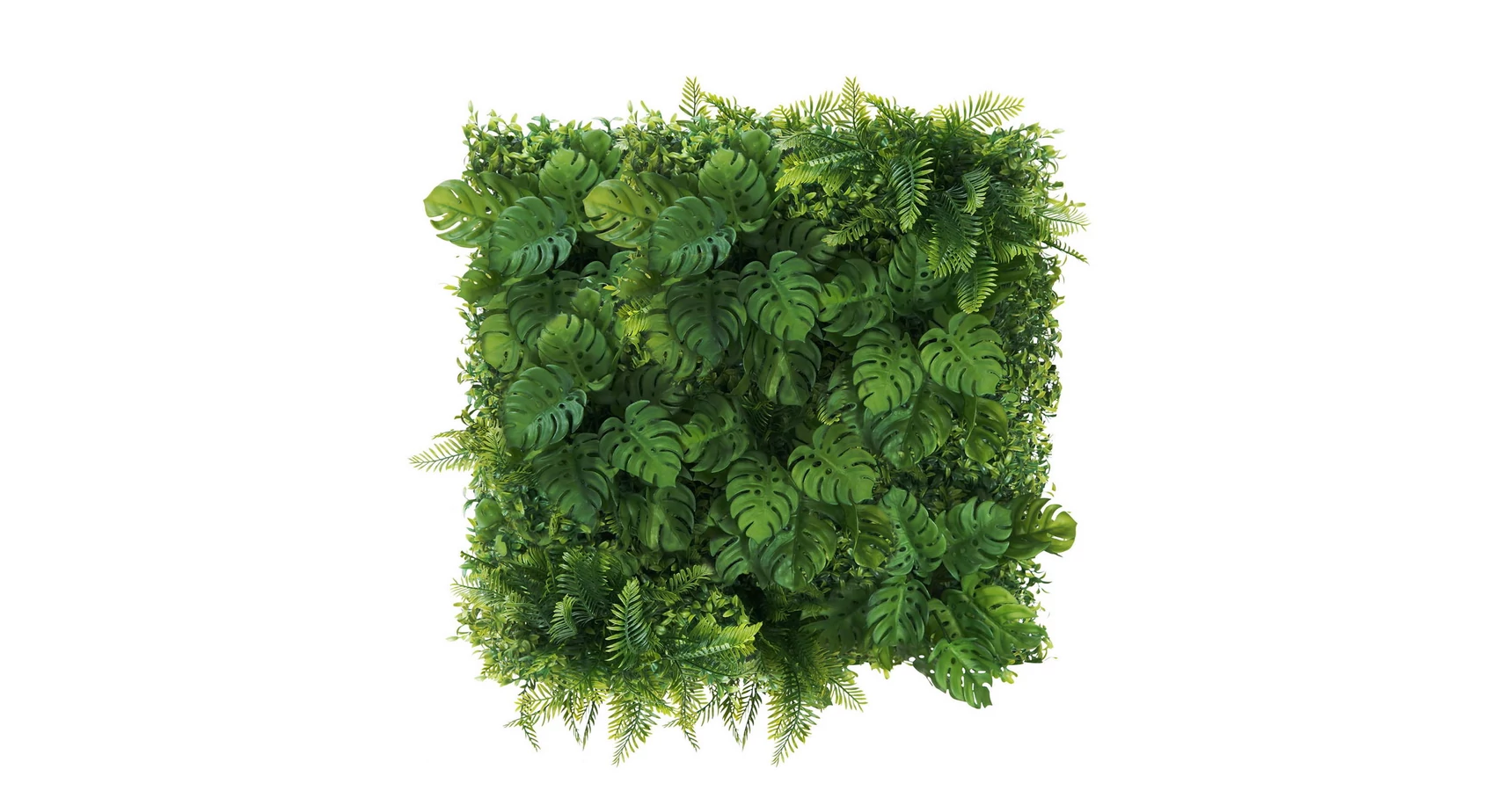 GD633 50×50 cm élethű műanyag növényfal panel - Kerma Design