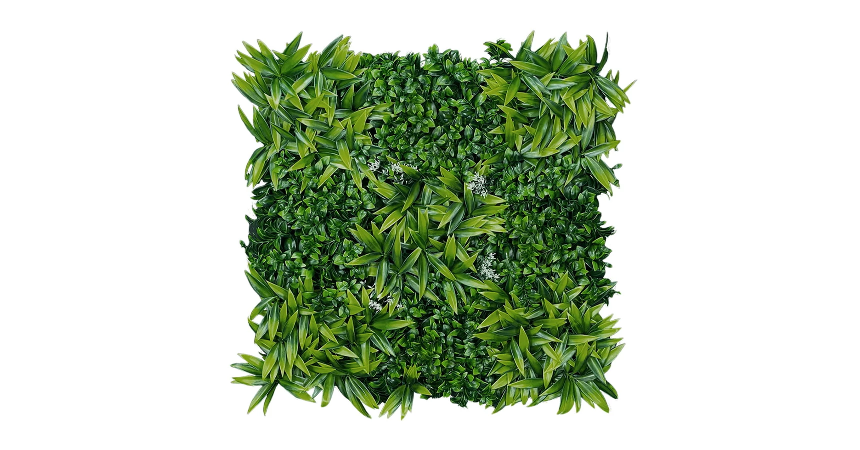 GD644 50x50 cm élethű zöld növénymodul - Kerma Design