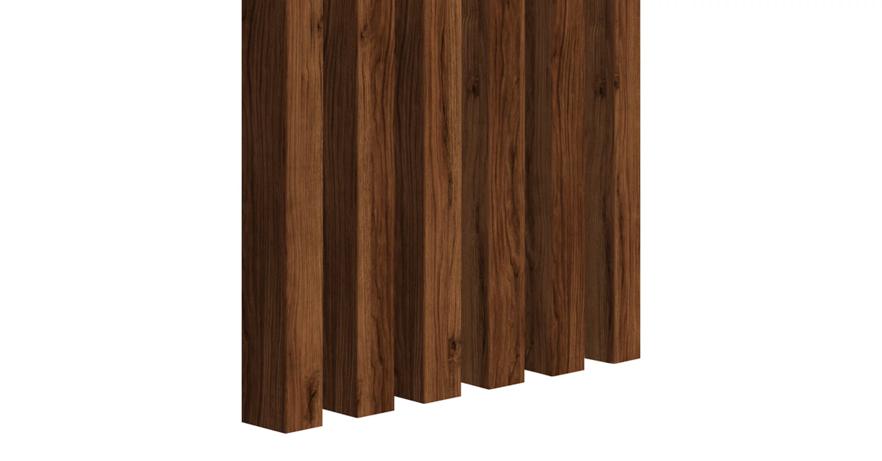 Alpesi dió - Alpine Walnut Lamella falburkolat, famintás dekor (2 ...