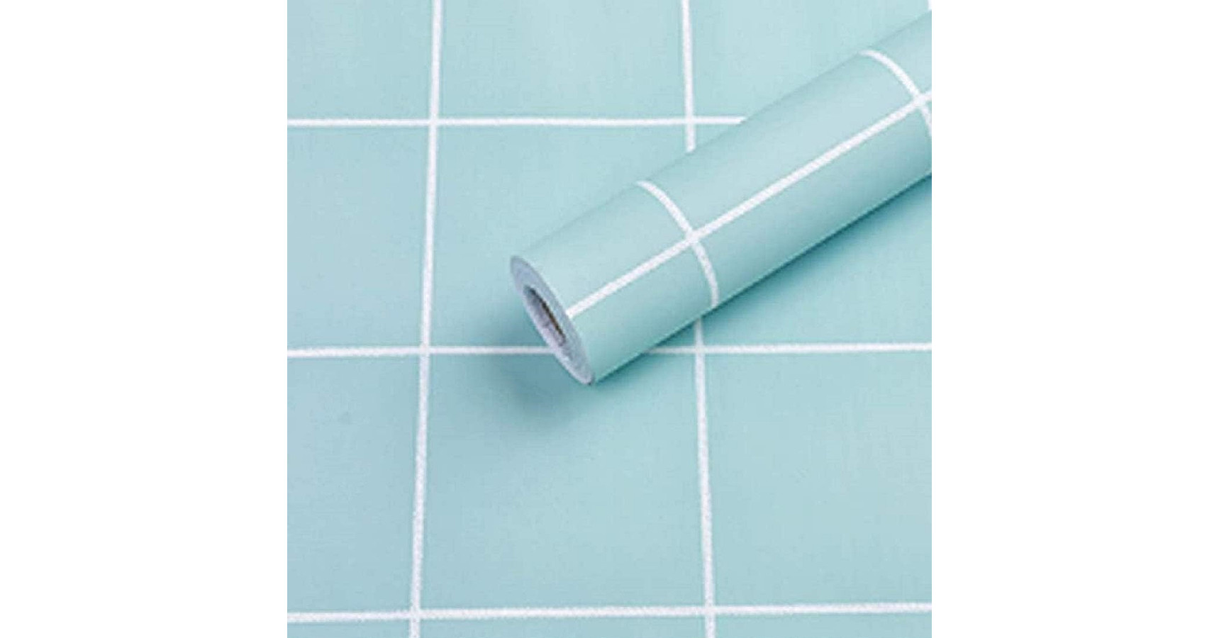 3028 kék csempe mintás 45 cm x 10 m öntapadós tapéta - Kerma Design