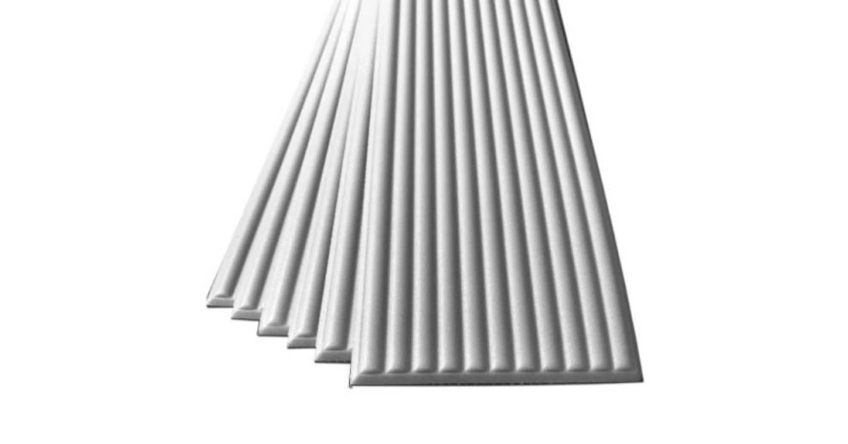 Poliwall P2 polisztirol bordázott beltéri dekorpanel (100x16,7cm ...