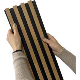 Nappali MDF, fa, műanyag lamella falpanelek - Kerma Design