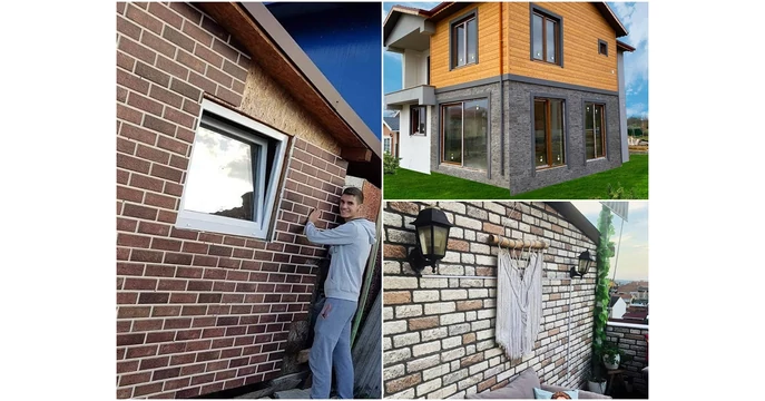 Kültéri falburkolat Ötlet: Stikwall Falpanelek